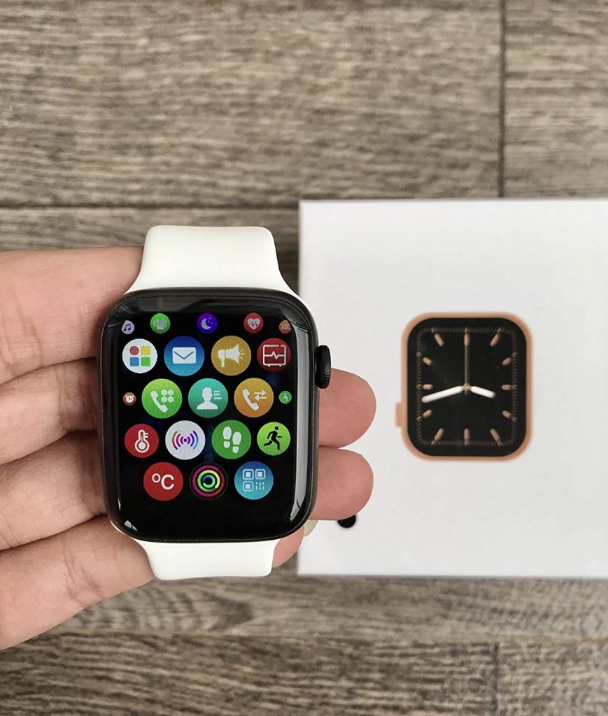 W26 Plus Bluetooth Smart Watch ( White ) – 101 Bazaar