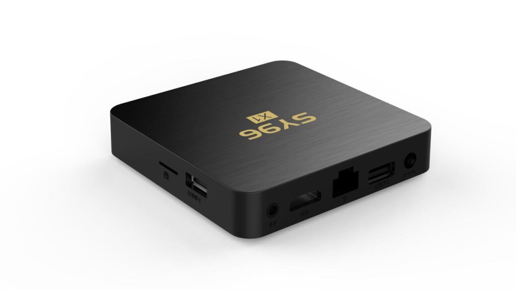 SY96 X1 Android TV 13.0 Smart TV Box 2GB RAM+16GB ROM UHD 4K Quad-core H3 2.4G&5G WiFi 100M LAN ...