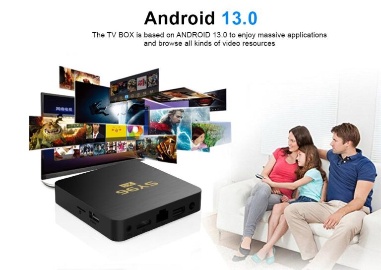 SY96 X1 Android TV 13.0 Smart TV Box 2GB RAM+16GB ROM UHD 4K Quad-core ...